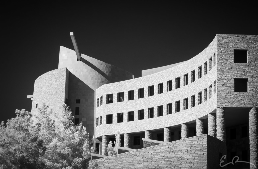 Clark County Government Center in Infrared | Photography of Elvis Rowe